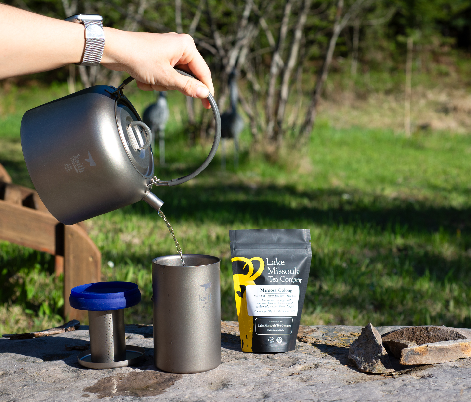 Keith Titanium Kettle - Lake Missoula Tea Company