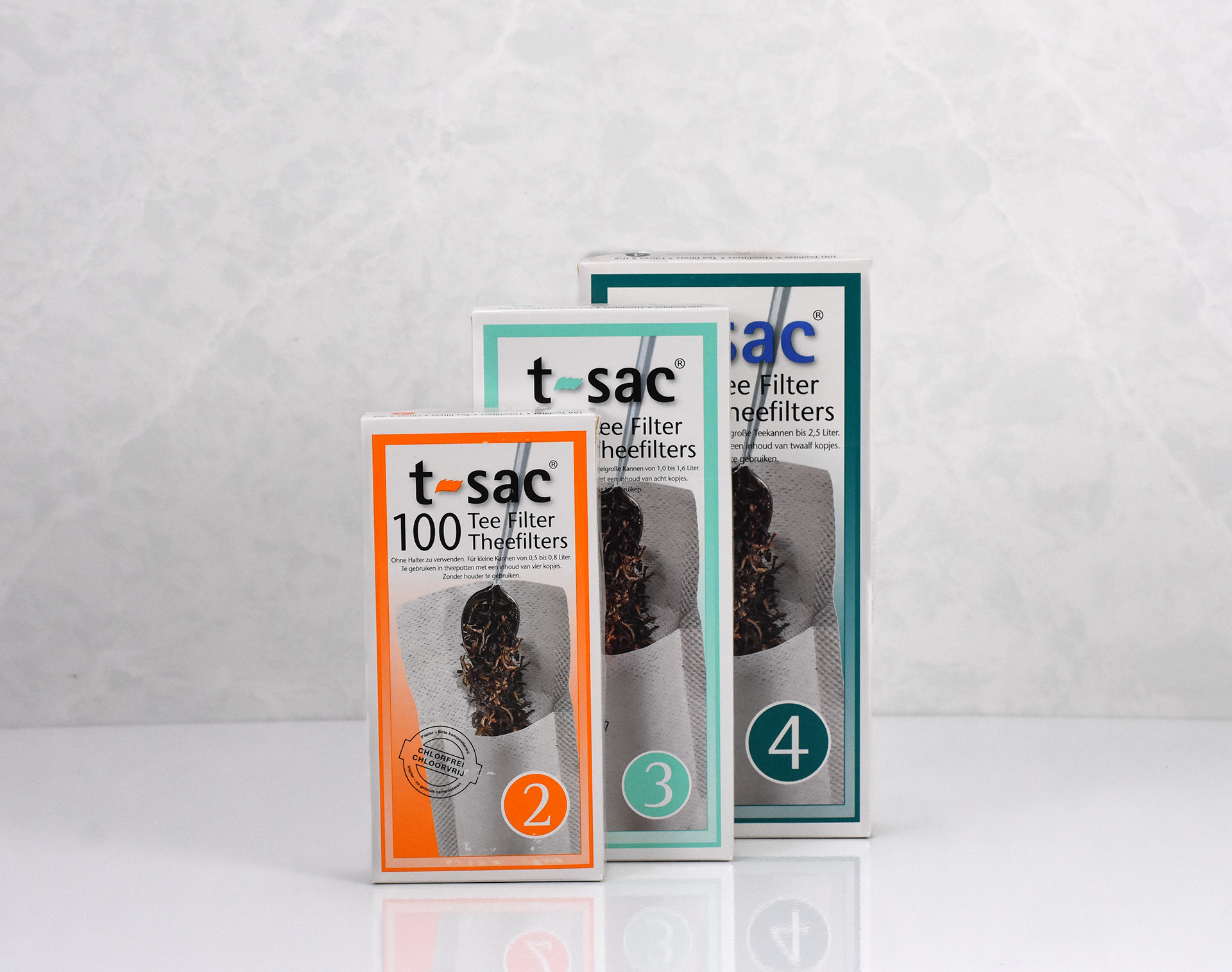 T-Sac Tea Filters Individual 100 count - Lake Missoula Tea Company